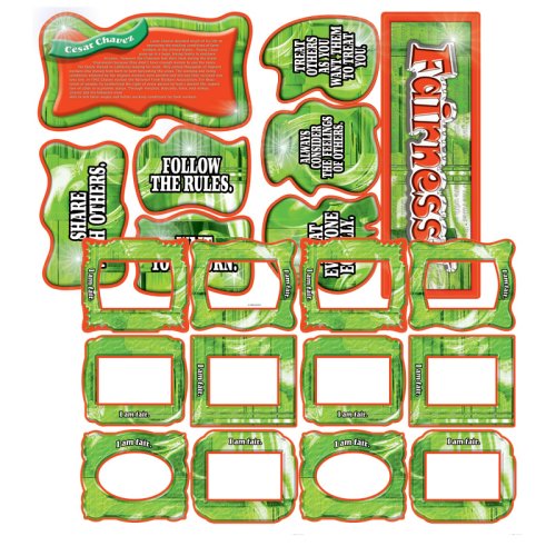 Character Education: Fairness Bulletin Board Set : Carson-Dellosa ...