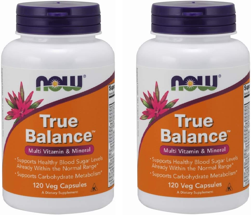 Amazon.com: Now Foods: True Balance Multi, 120 caps (2 Pack) : Health ...