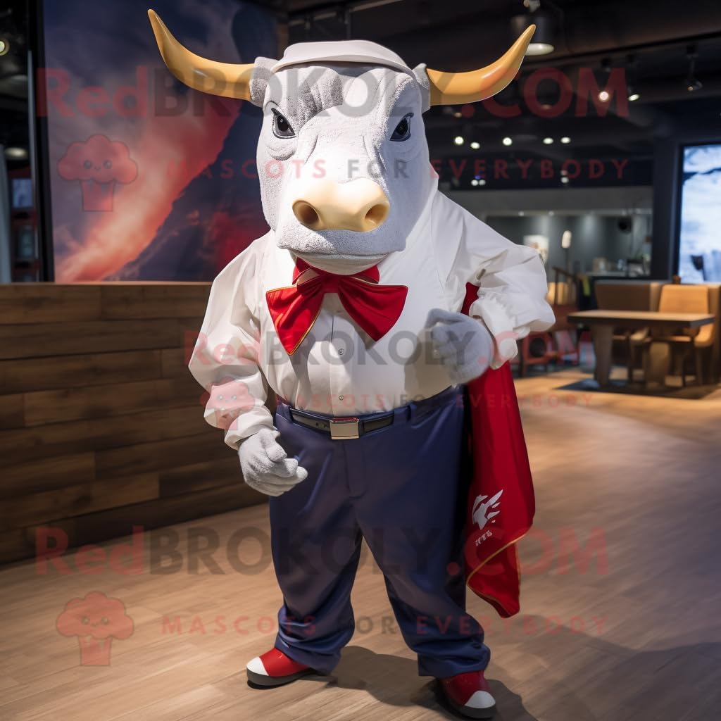 Amazon.com: REDBROKOLY Disfraz de mascota de Red Bull vestido con una ...