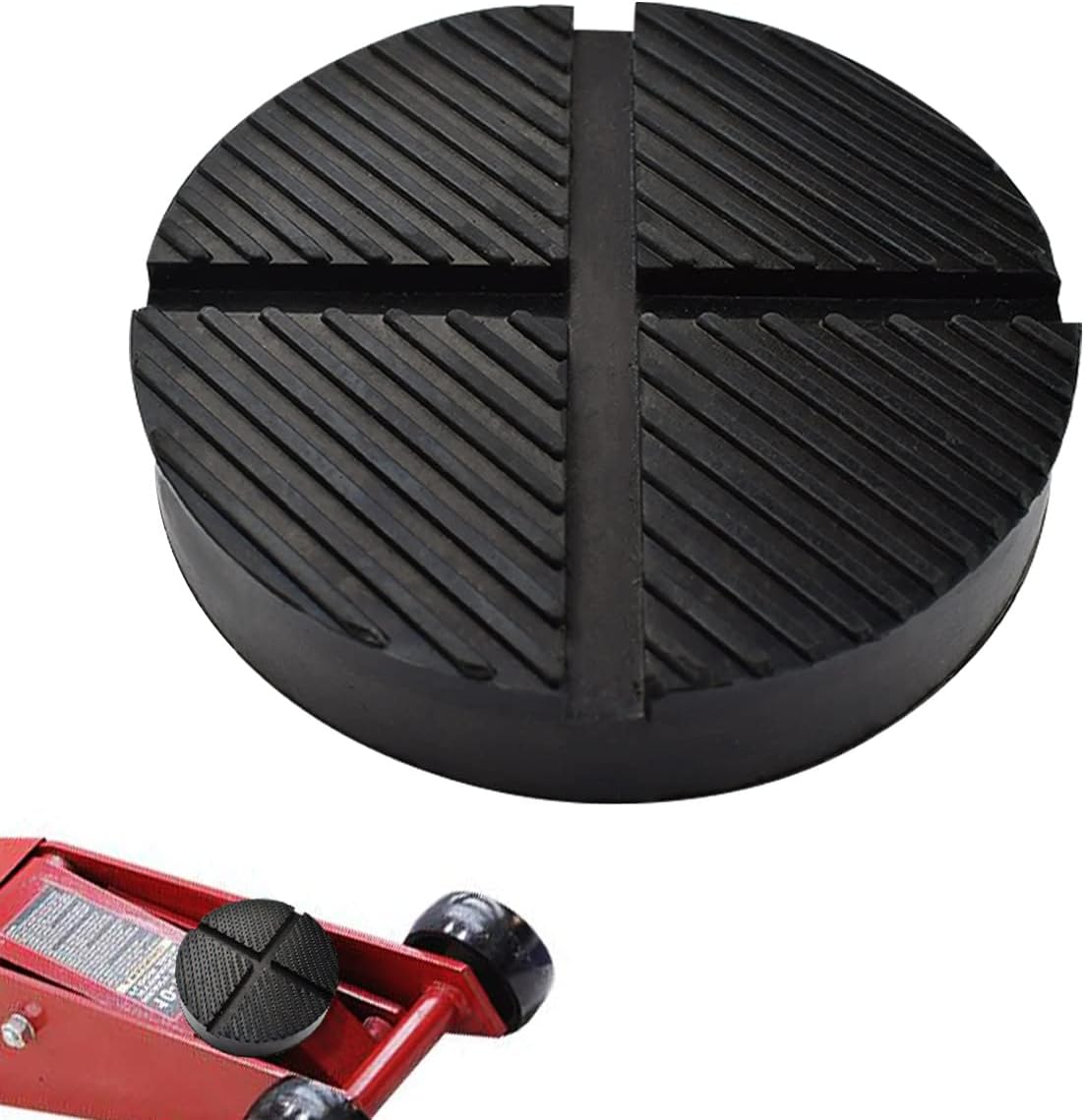 Amazon.com: Universal Floor Jack Rubber Pad, Jack Pad Adapter Pinch ...