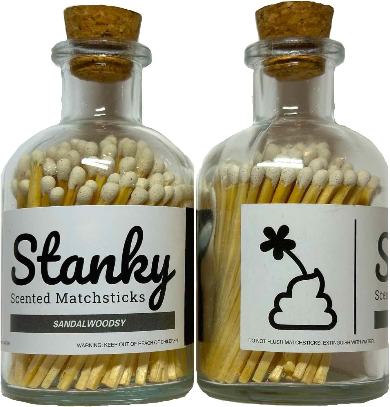 Amazon.com: Stanky Scented Matchsticks (Sandalwoodsy) After-You-Go ...