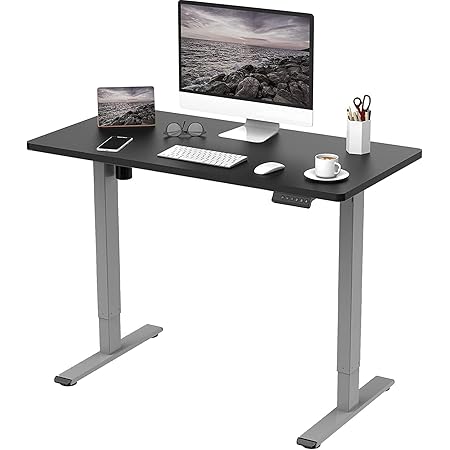 Flexispot E1 Electric Desk with Tabletop, 2x Telescopic Height ...