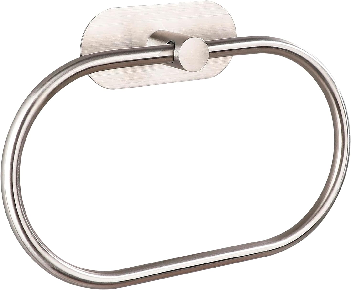 Amazon.com: Nickel Brushed Bathroom Towel Ring - SUS304 Stainless Steel ...