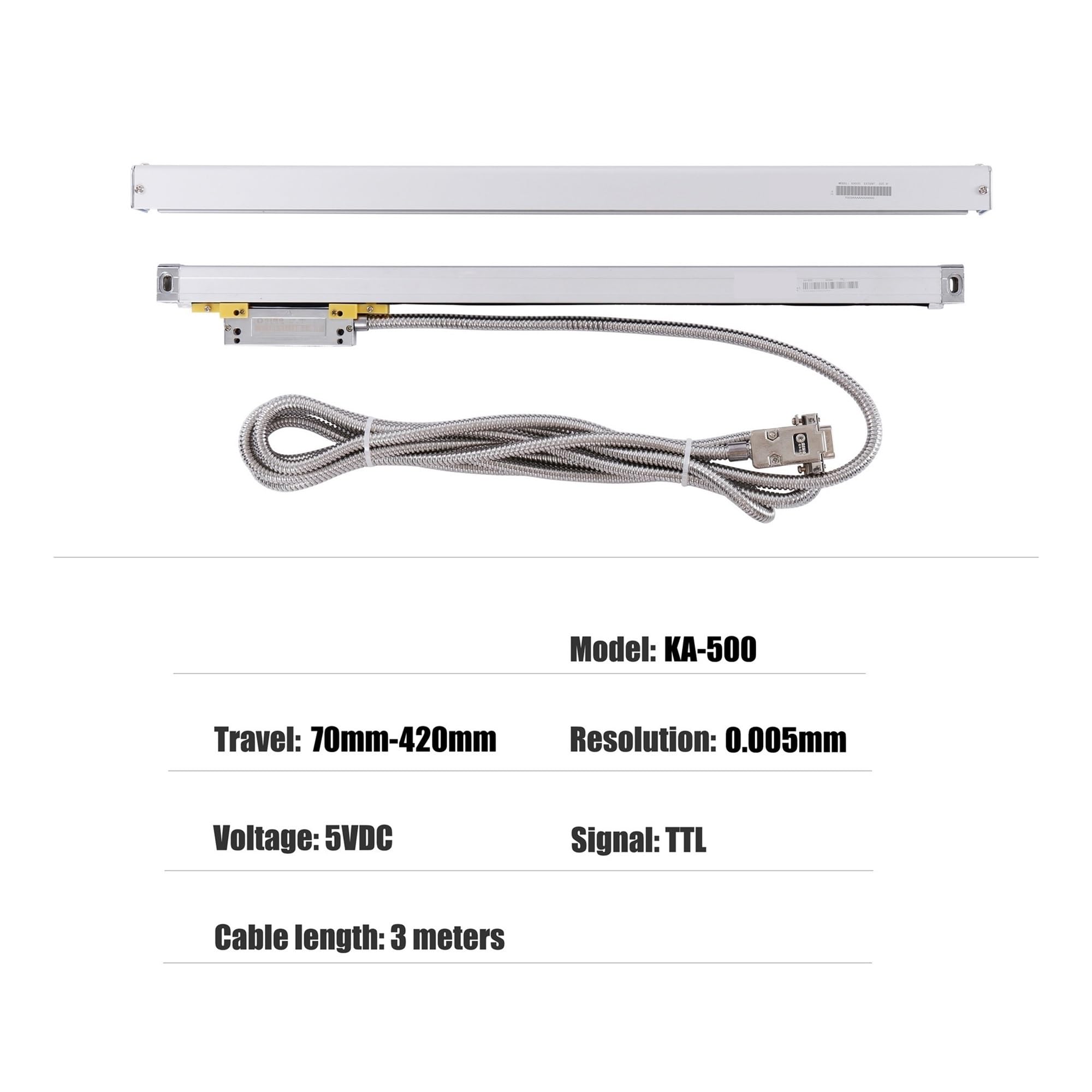 Machine Tool Encoder KA-300 Linear Optical Ruler - 320mm Measuring ...