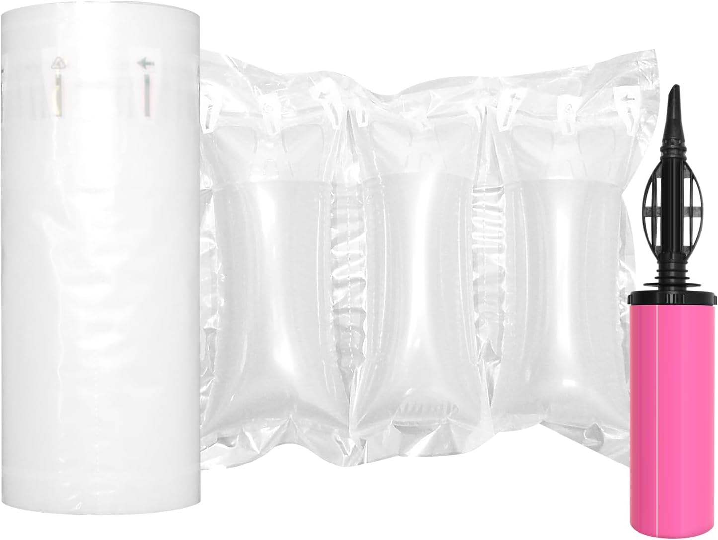 Amazon.com : Woanger 500 Count 4" x 8" Air Pillows for Shipping Clear ...