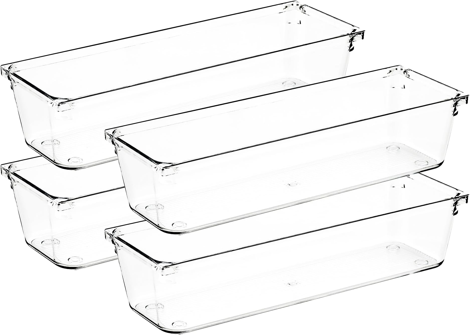 Amazon.com: Rubbermaid Drawer Organizer, 3" x 9", Gray : Office Products