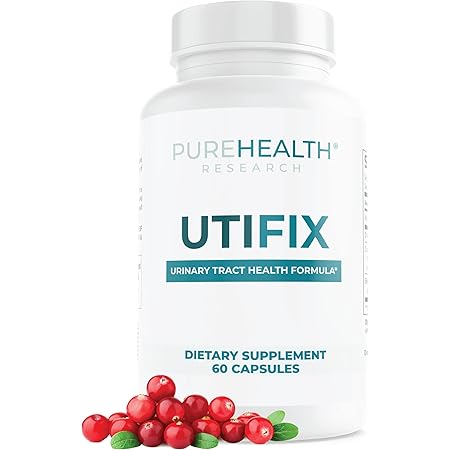Amazon.com: PUREHEALTH RESEARCH UTIFIX D Mannose with Cranberry Long ...
