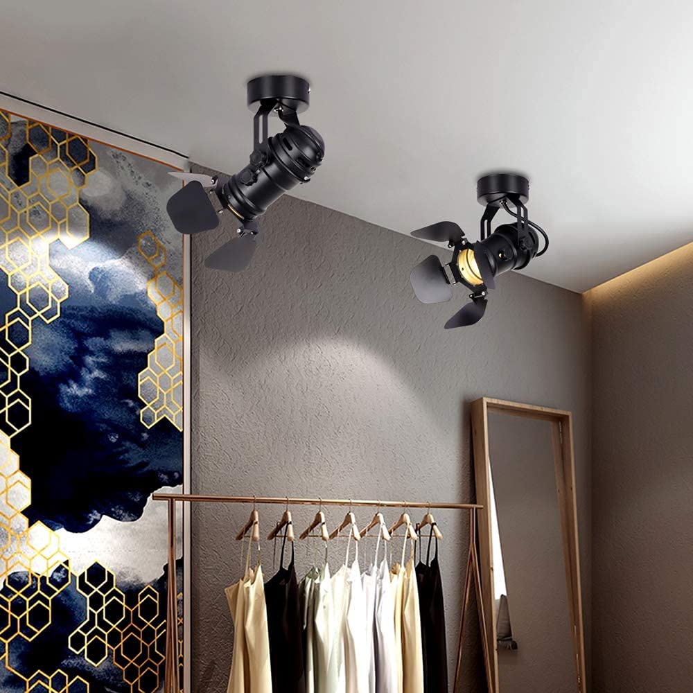 Retro Loft Vintage Industrial Ceiling Lamp Led E27 Ceiling New Modern