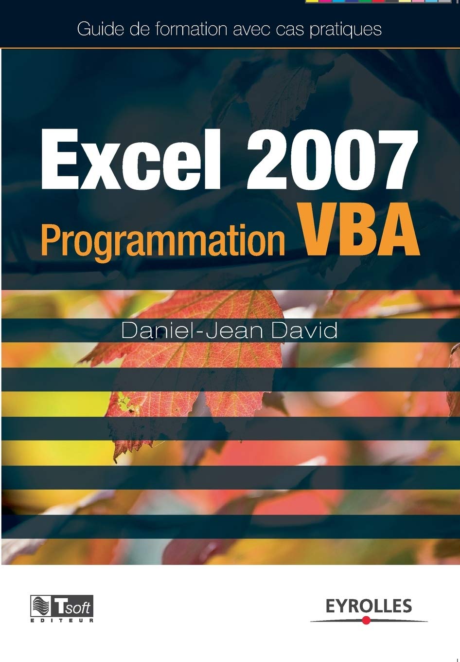 Amazon | Excel 2007: Programmation VBA | David, Daniel-Jean | VBA
