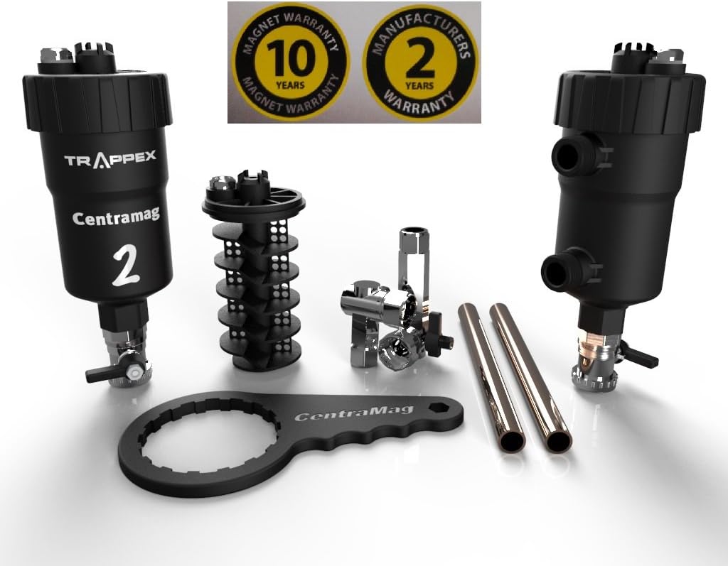 Trappex Centramag 2 Magnetic Filter Dirt Separator Central Heating ...