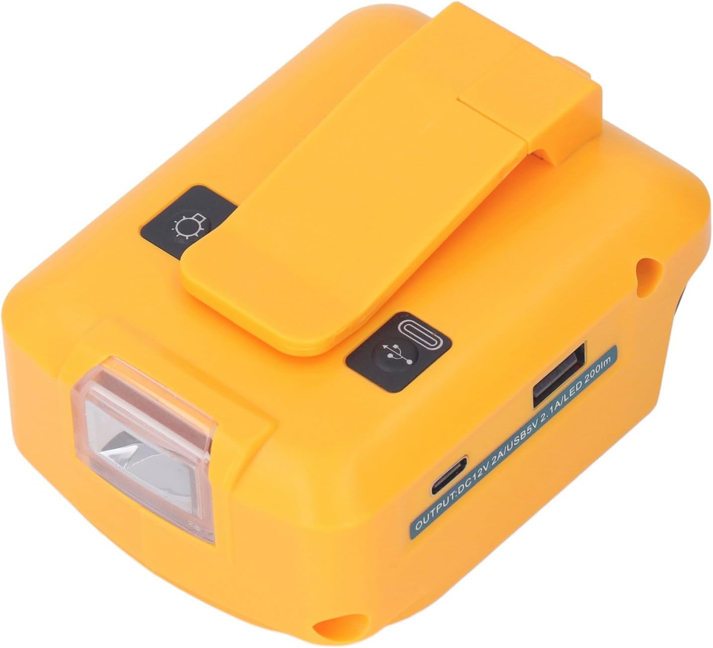Amazon.com: Power Tool Converter, 12V 2.0A DC Port Mounting Lithium ...