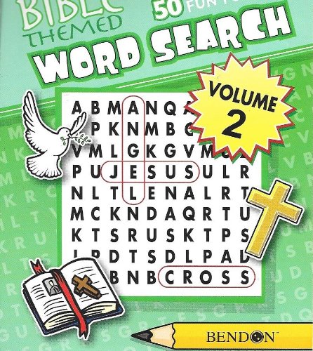 Bible-themed Word Search, Volume 2: Bendon, Bendon: 0805219079966 ...
