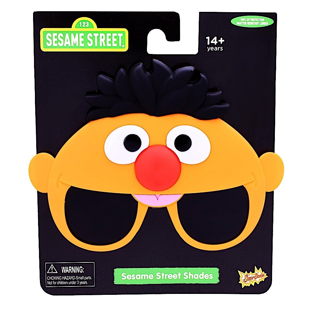 Snapklik.com : Sun-Staches Sesame Street Official Ernie Sunglasses