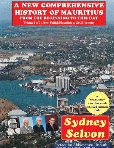 A New Comprehensive History of Mauritius: Sydney Selvon, F.G.Sydney ...