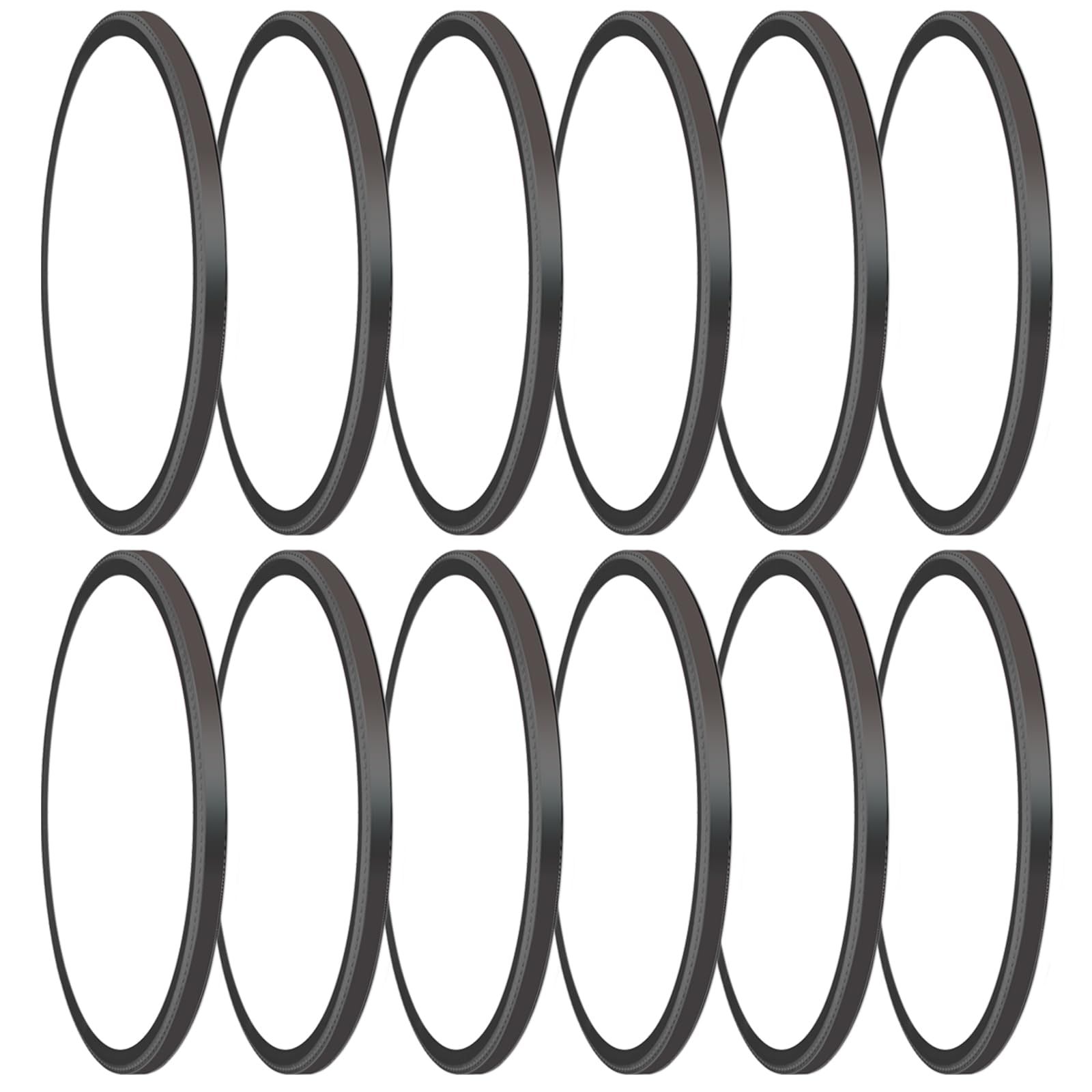 Snapklik.com : 12Pack 28W 3200lm LED Flush Mount Ceiling Light, Super ...