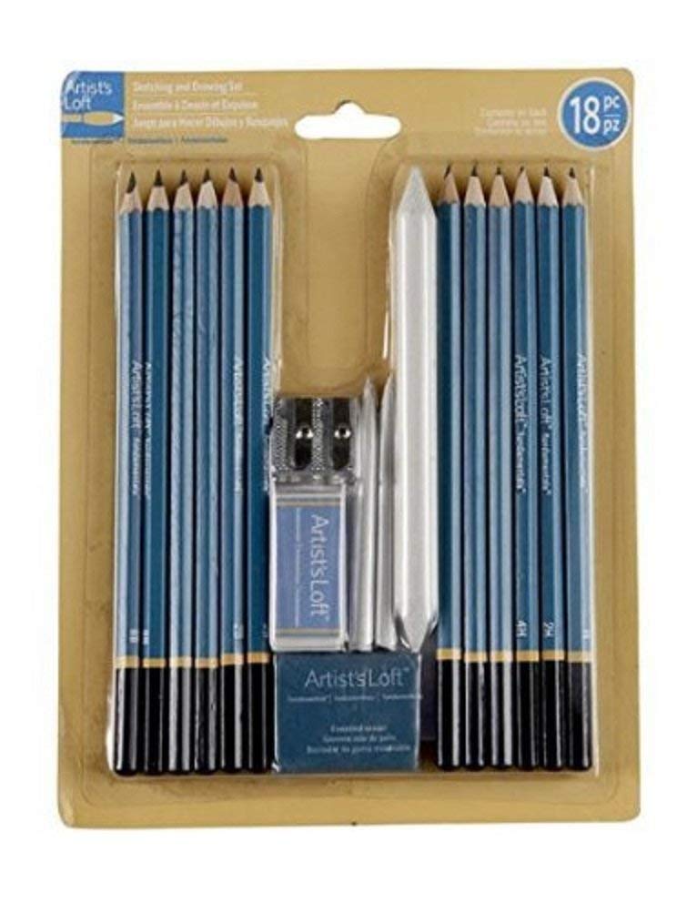 Buy Artists Loft Fundamentals Sketching & Drawing Set 24 Color ...