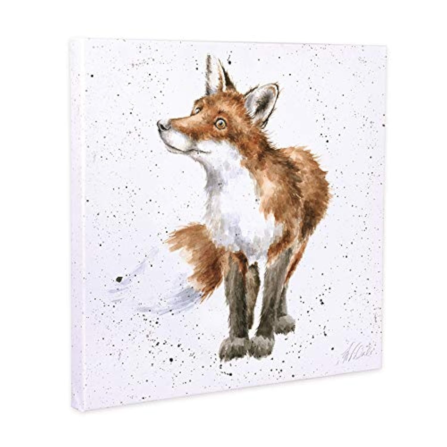Wrendale Designs – ‘Bright Eyed And Bushy Tailed’ Small Canvas – BigaMart