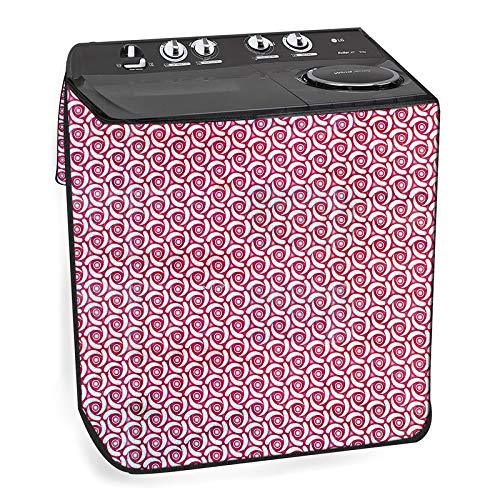 The Furnishing Tree PVC Washing Machine Cover semi Automatic Compatible ...