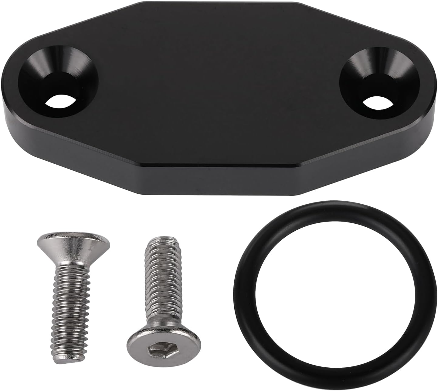 Amazon.com: Podavelle LS Oil Cooler Bypass Block-Off Plate for Gen III ...