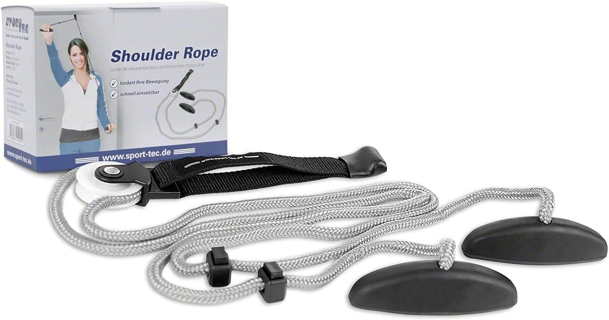 Shoulder Rope Pulley-Set Fitness Seil Gymnastik inkl. Handgriffe und ...