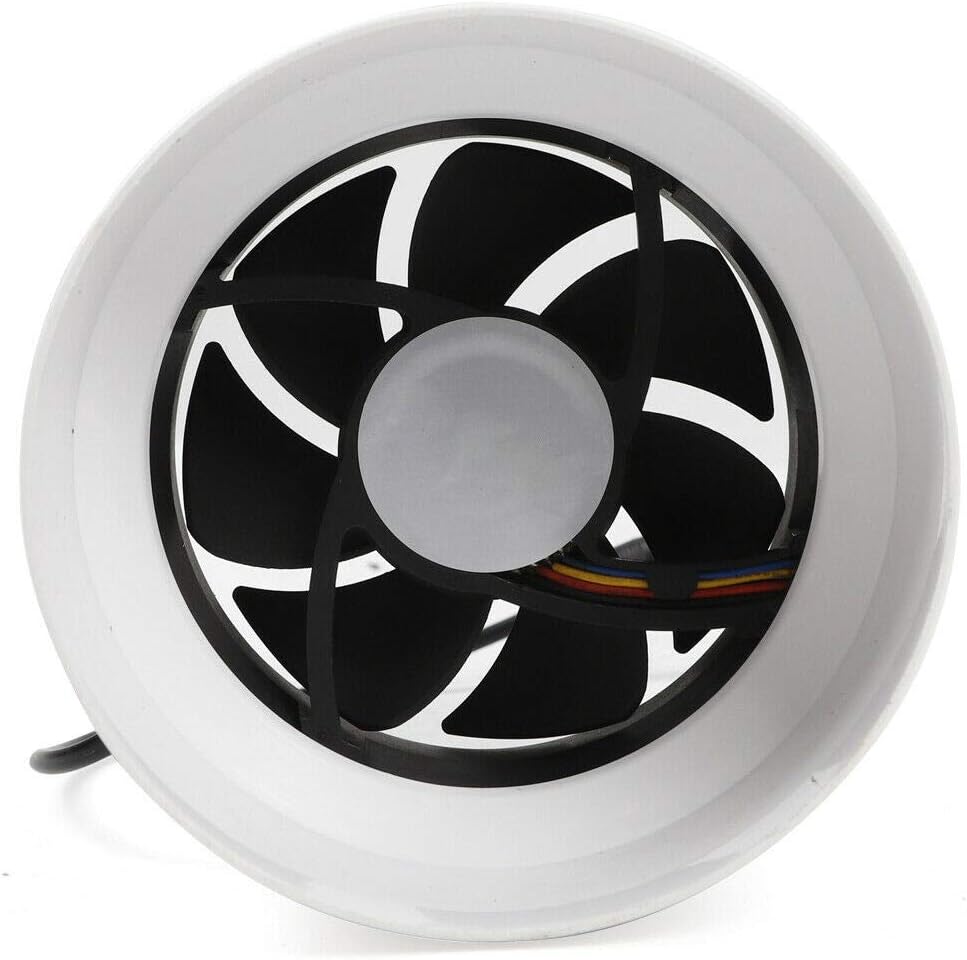 Amazon.com: WDZCZDoo DC12V Inline Duct Fan 4 Inch Vent Booster, Exhaust ...