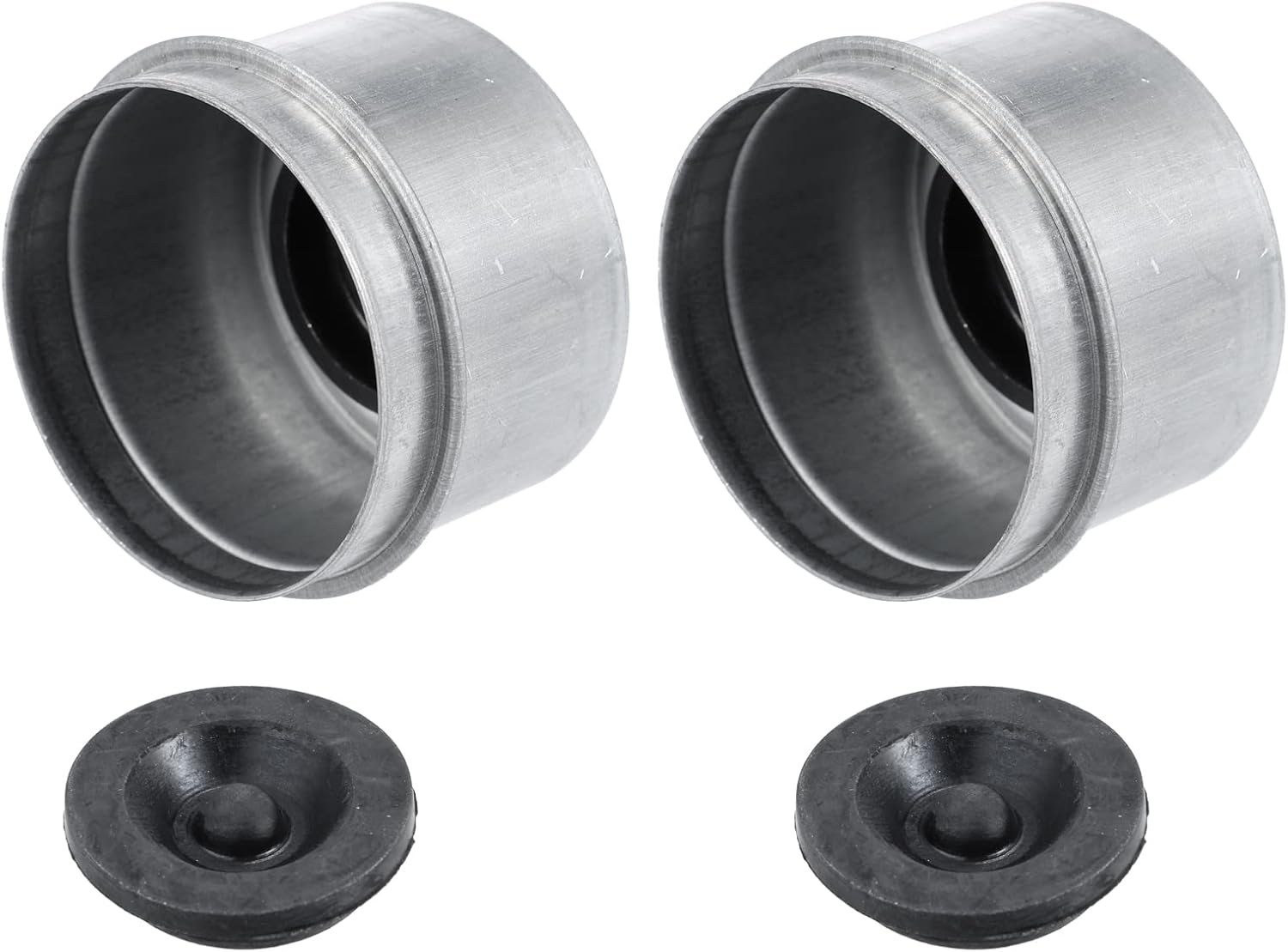 Amazon.com: X AUTOHAUX 2pcs 1.98" Trailer Axle Dust Cap Cup Grease ...