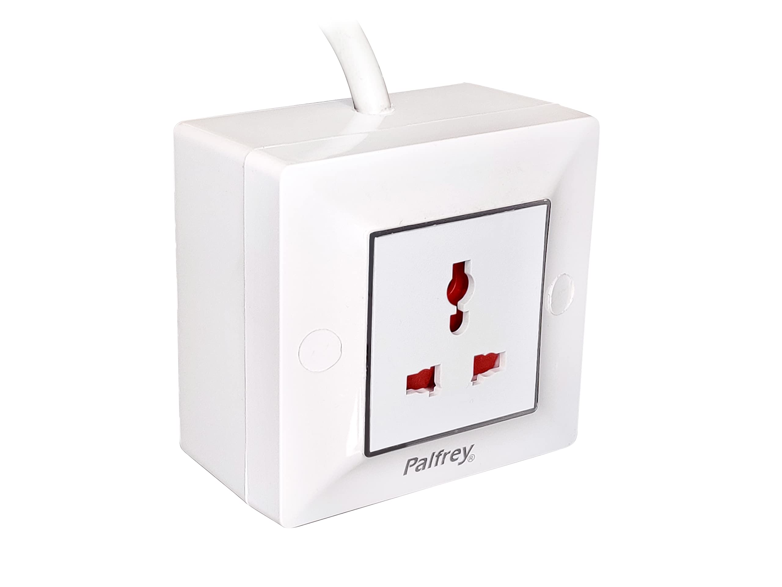 Buy Palfrey Extension Board - Single 13A Universal Socket with Safety ...