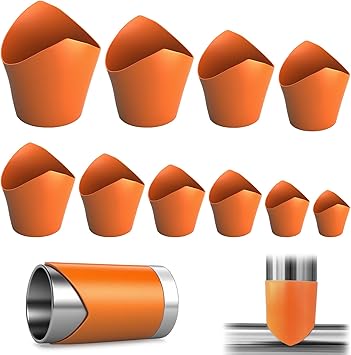 10 Pcs Pipe Saddle Template Cutting Guide Set, Precision Wrap Around ...