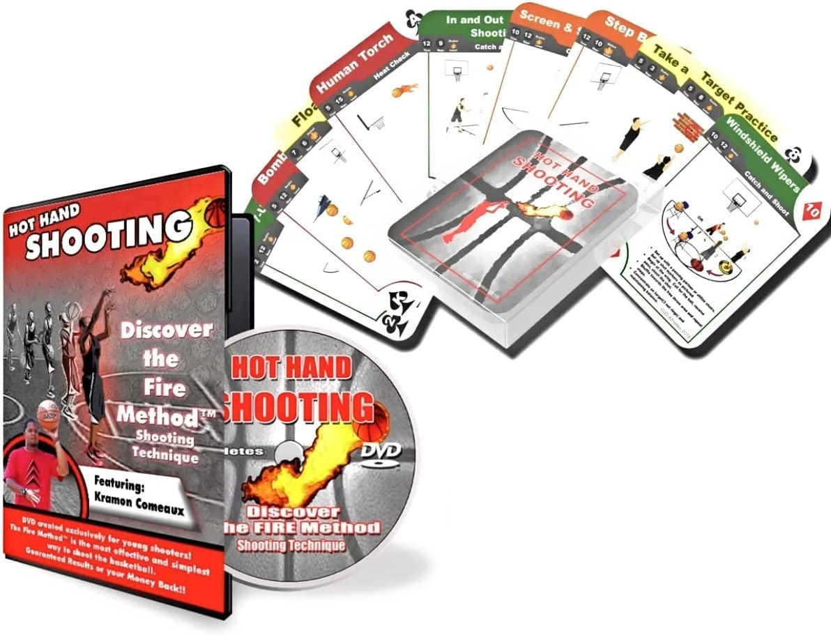Hot Hand Shooting Heat Bundle Youth Basketball Shooting DVD Training ...
