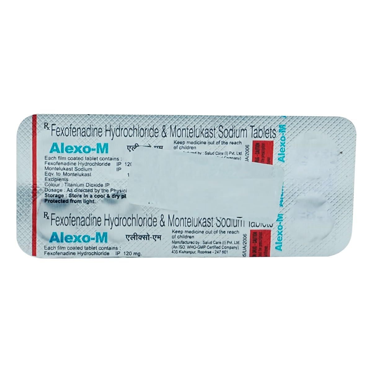 Alexo-M - Strip of 10 Tablets : Amazon.in: Health & Personal Care