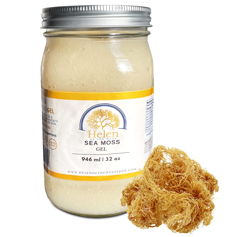 Amazon.com : Wildcrafted Sea Moss Gel - 100% Natural Ethically Sourced ...
