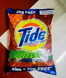Tide Plus Double Power Detergent Washing Powder Jasmine & Rose 6kg ...