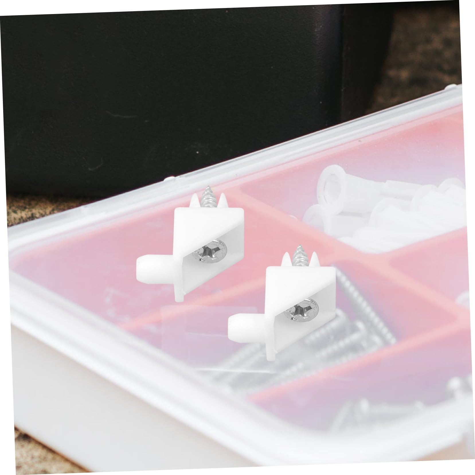 Plastic Corner Brackets For Drawer Amazon.com: WOONEKY 50sets Plastic