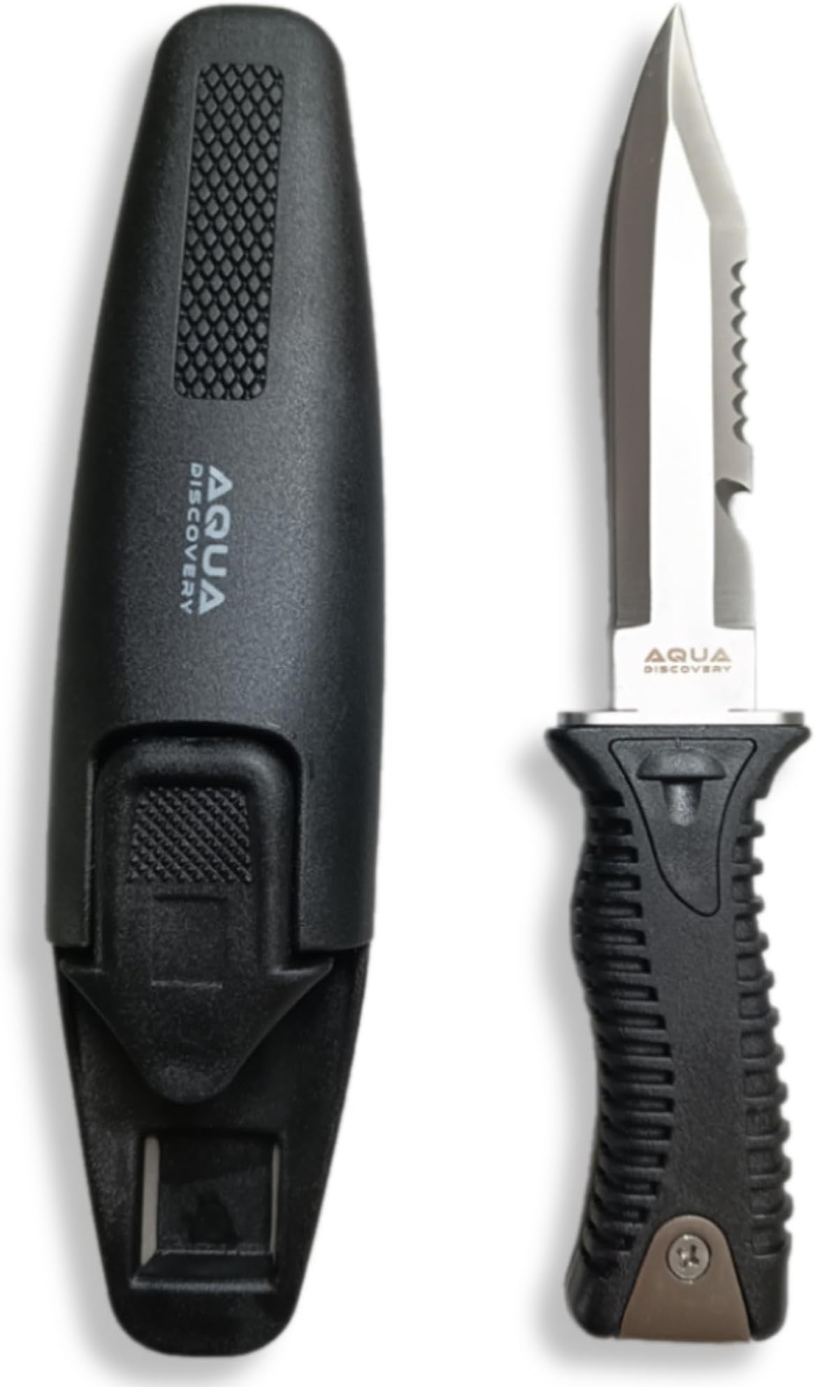 Amazon.com : BOffer Dive Knife, Scuba Diving Knife with Sheath and Leg ...