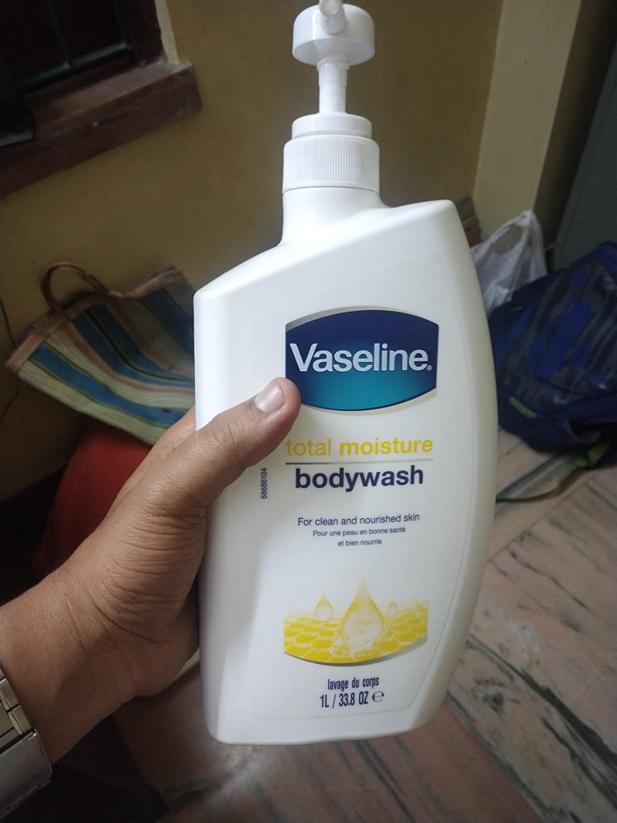 Buy Vaseline Total Moisture Body Wash Pump Bottle for Healthy, Washes ...