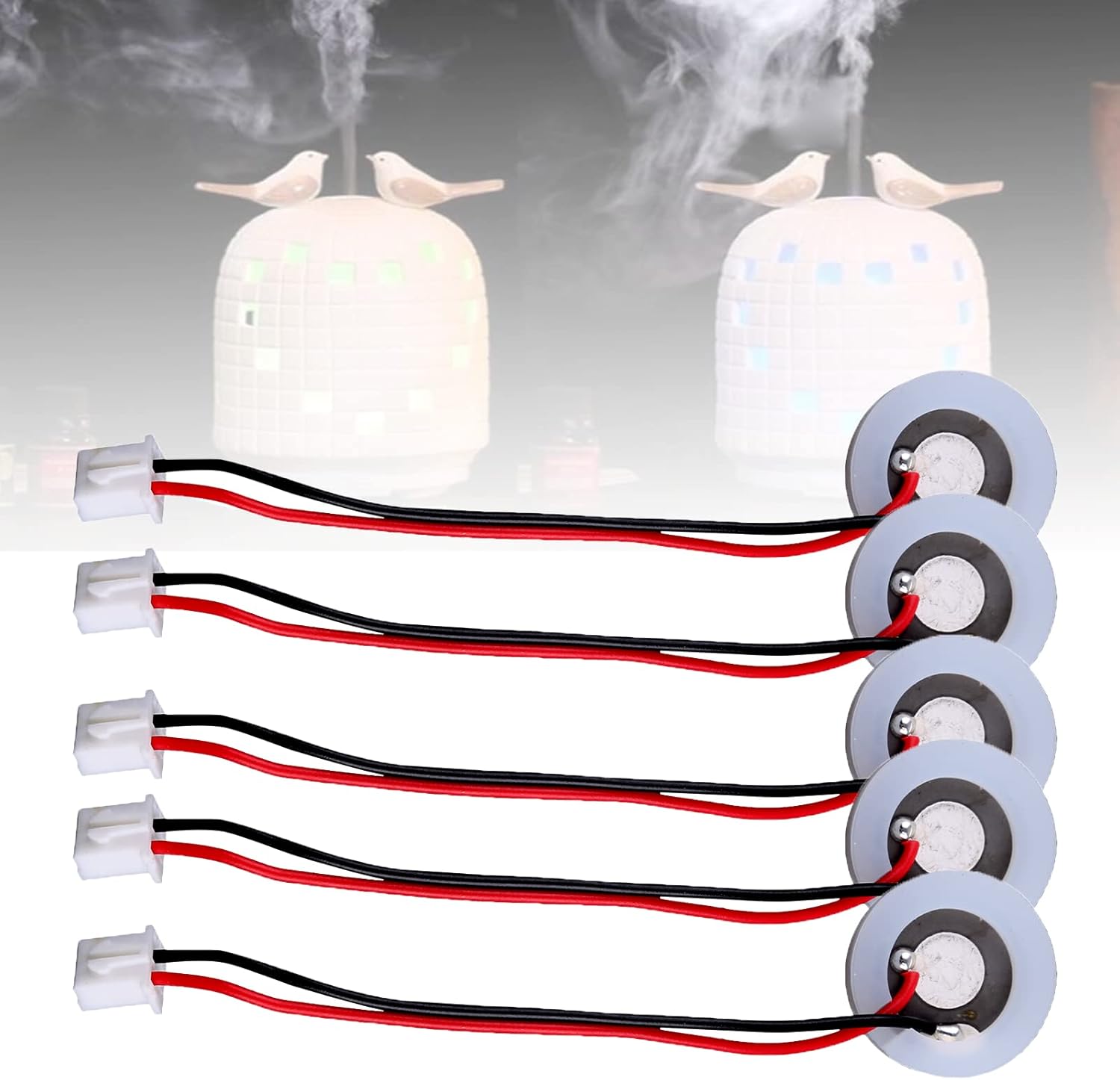 Amazon.com: Atomizing Transducer Ceramics Discs, 5PCS 16mm Universal ...