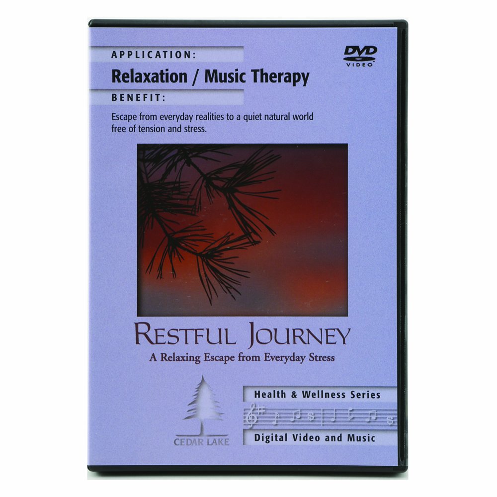 Amazon.com: Cedar Lake Restful Journey Relaxation and Music Therapy DVD ...
