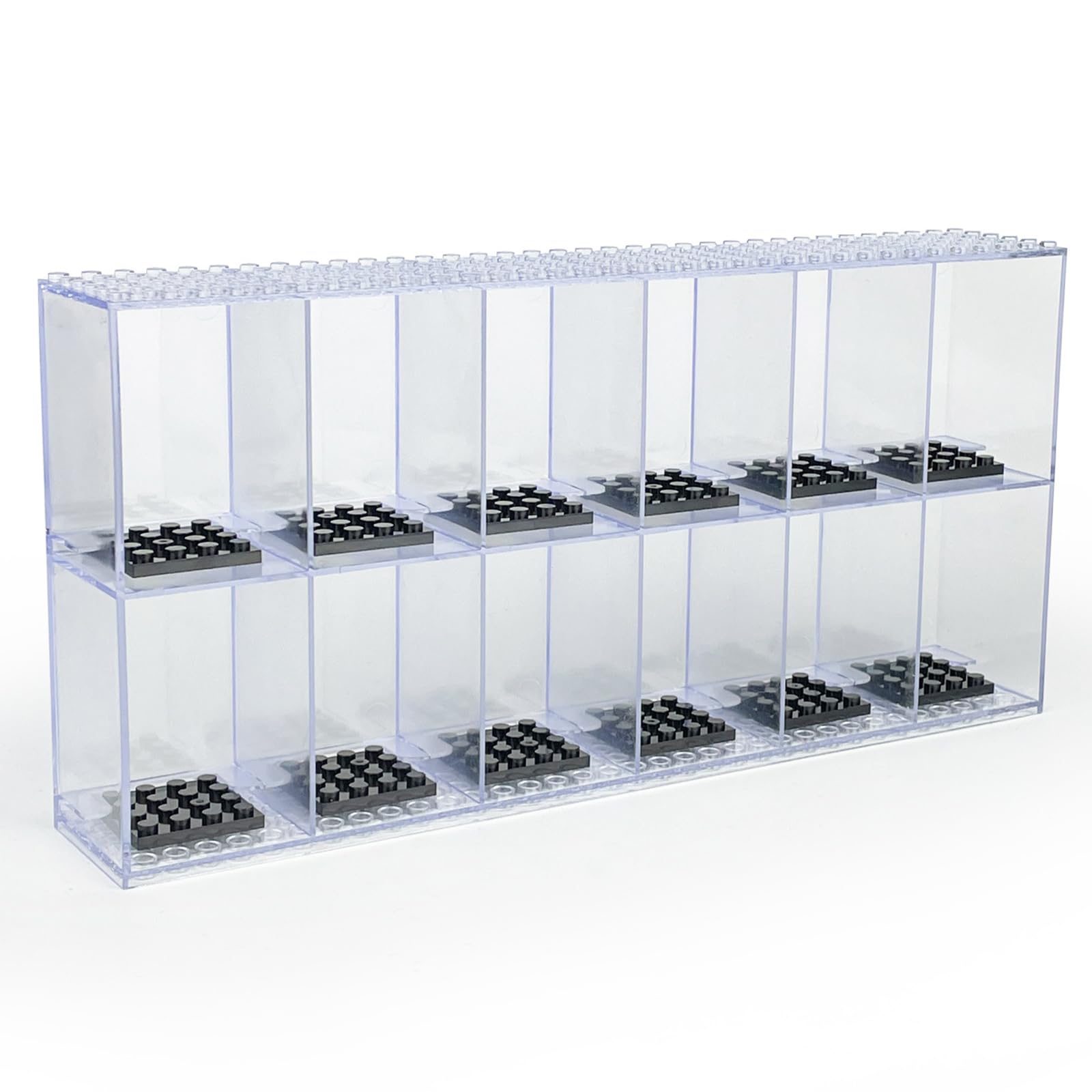 Amazon.com: Minifigures Display Case Acrylic Building Block Display Box ...