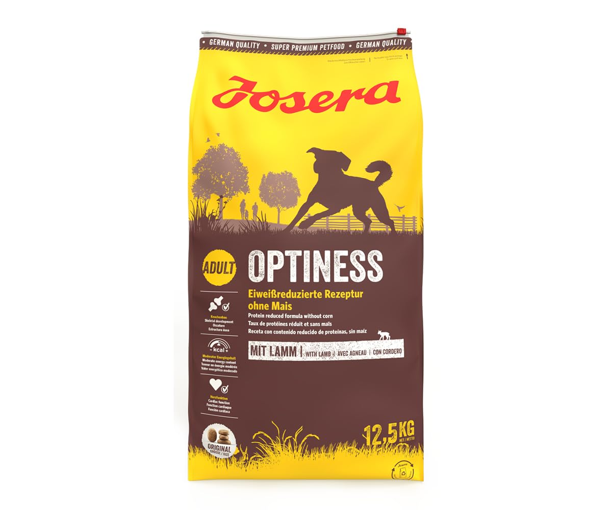 JOSERA Optiness (1 x 12,5 kg) | Adult | Premium Trockenfutter für ...