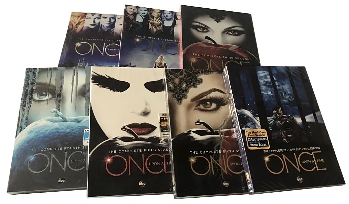 Amazon.com: Once Upon a Time : The Complete Series Seasons 1-7 DVD Set ...