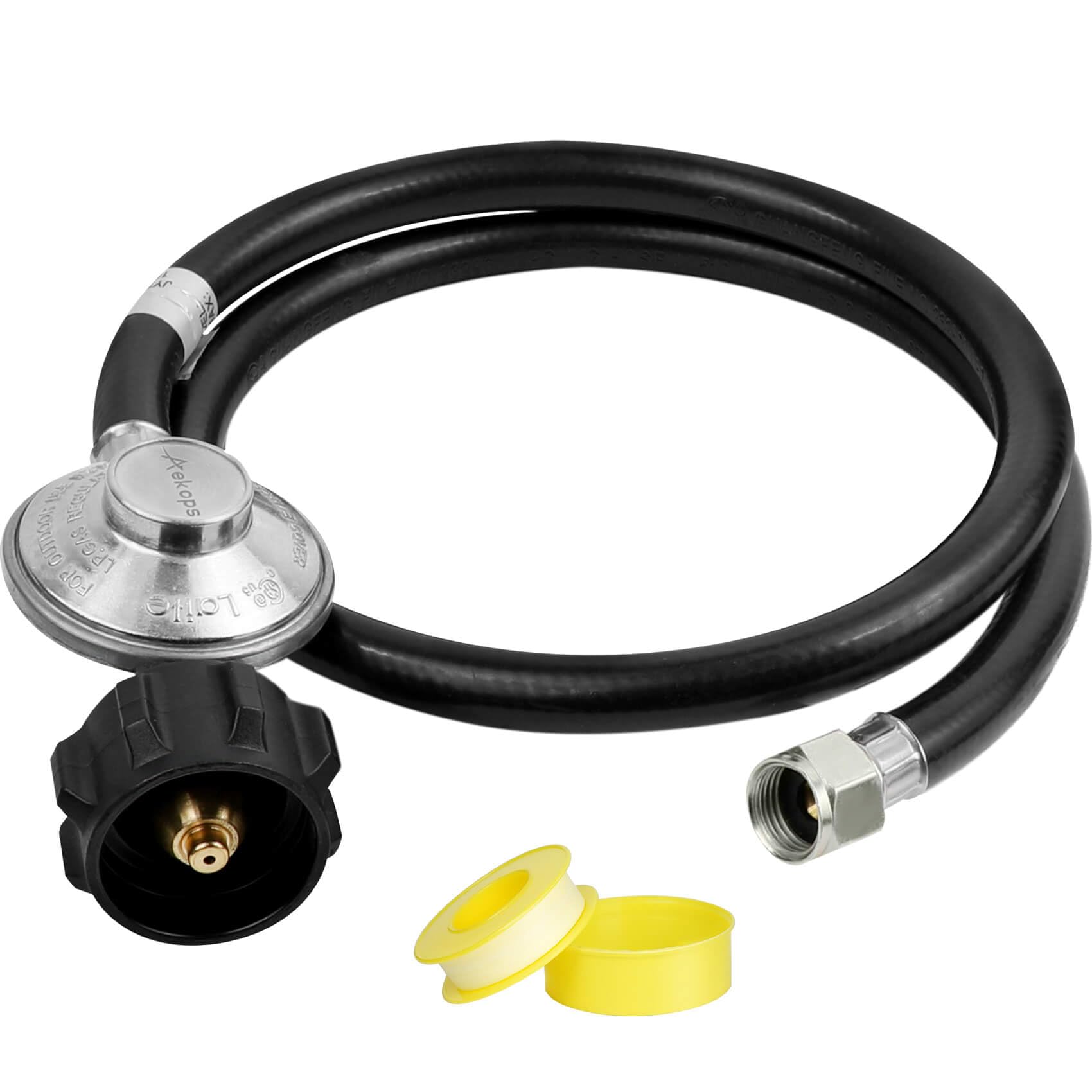 Amazon.com : Aekops Universal Gas Grill Regulator and Hose for Weber ...