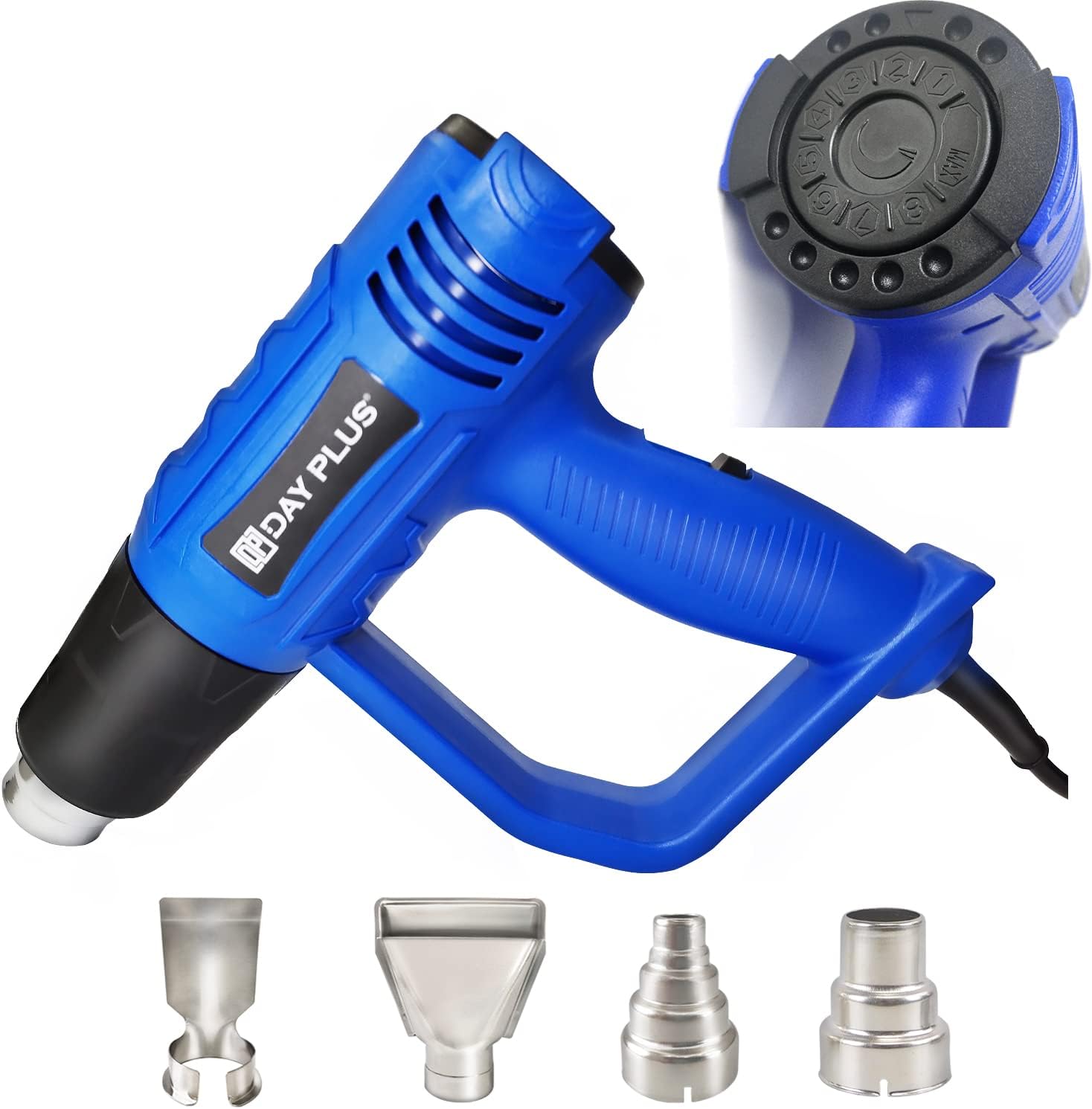 2000Watts Hot Air Gun Heat Gun with 2 Air Flow Speeds (300L/min; 500L ...