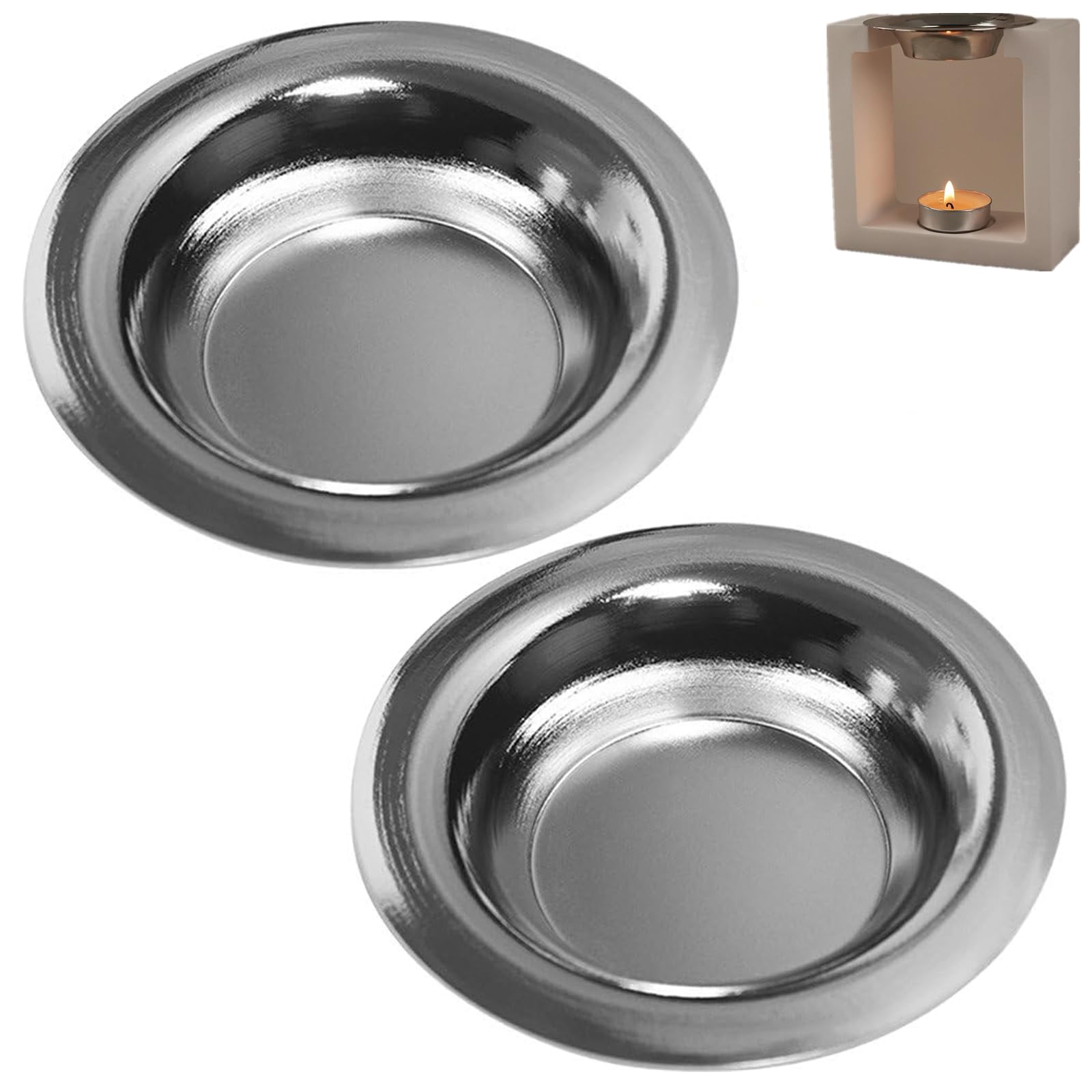 Amazon.com: Spero 2 Pcs Oil Warmer Dish Wax Warmer Replacement Dish ...