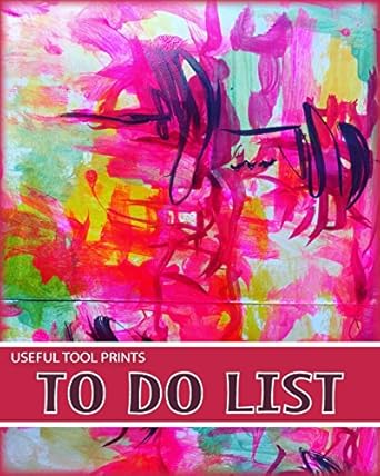 Amazon.com: Useful Tool Prints To Do List: To Do List Notebook Time ...