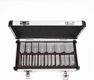 Optical Prism Bar Set, 22 Piece Set & 1 Red Filter Lens Ophthalmic Eye ...