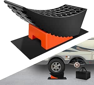 Amazon.com: ROBLOCK Tandem Trailer Tire Change Ramp, Tire Lifts Up to 6 ...