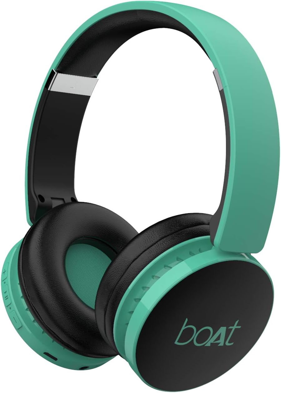 boAt Rockerz 370 On Ear Bluetooth Headphones with mic, Upto 12 Hours ...
