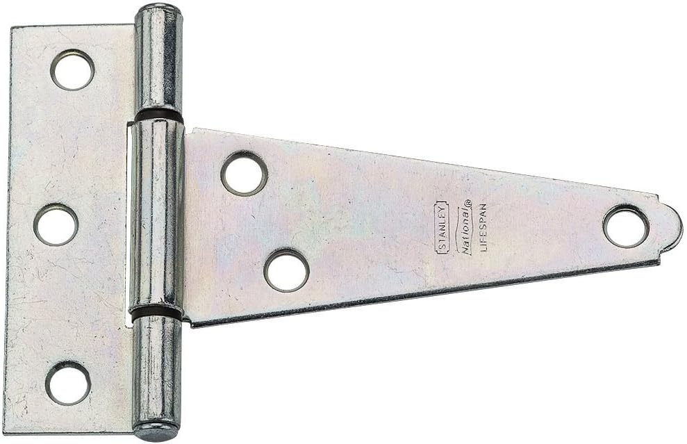 National Hardware N146-951 V530 Surface-Mounted Hinges in Brass, 2 pack ...