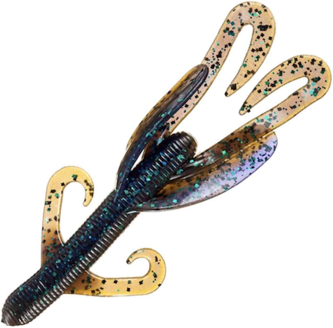 Amazon.com : V&M 5" Swamp Hog Soft Plastic Fishing Lure 8-Pack (Bama ...