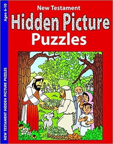 New Testament Hidden Pictures: Bible Story Puzzle: Amazon.co.uk ...